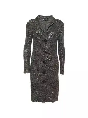 Dolce & Gabbana Sequined Long Sleeve Cardigan