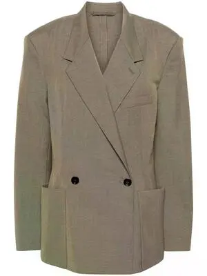 LEMAIRE Double-breasted Twill Blazer