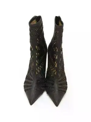 Dior D-naughtily Mesh Ankle Boots