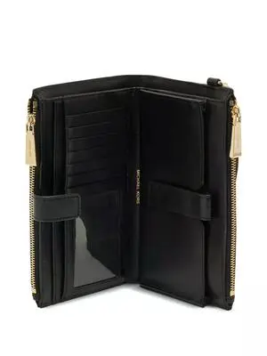 Michael Kors Adele Stud-embellished Wallet - Black