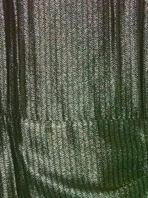 Maje Striped Metallic Mini Dress
