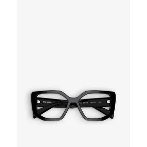 Prada Irregular-frame Acetate Eyeglasses