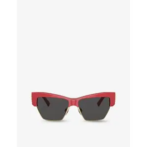 Dolce & Gabbana Cat-eye Acetate Sunglasses - Red