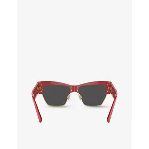 Dolce & Gabbana Cat-eye Acetate Sunglasses