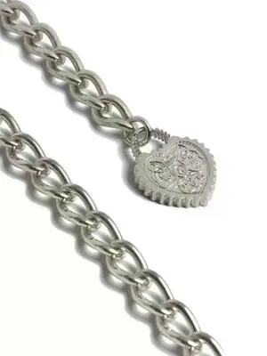 Dsquared2 Heart Pendant Chain-link Belt