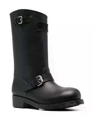 Dsquared2 Mid-calf Buckled Rain Boots