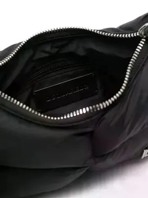 Dsquared2 Padded Shoulder Bag With Logo Plaque