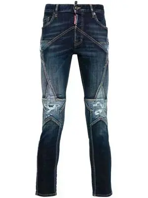 Dsquared2 Super Star Slim-cut Jeans - Blue
