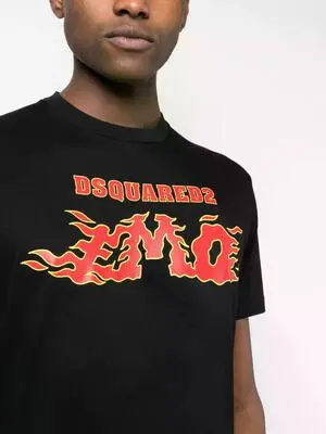Dsquared2 Graphic-print Cotton T-shirt