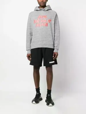 Dsquared2 Slogan-print Cotton Hoodie