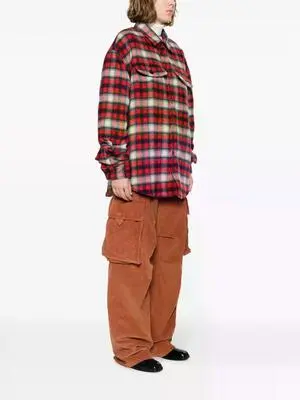 Dsquared2 Check Print Long Sleeve Shirt
