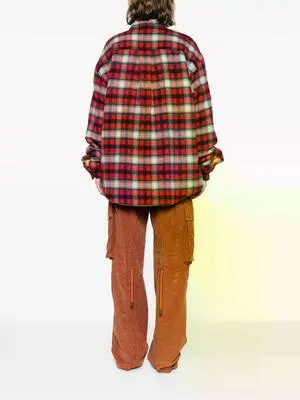 Dsquared2 Check Print Long Sleeve Shirt