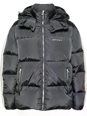 Palm Angels Logo-embroidered Puffer Jacket