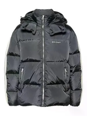 Palm Angels Logo-embroidered Puffer Jacket