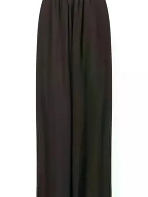 QUIRA Wide-leg Trousers - Brown