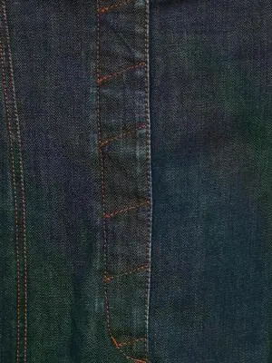 JEAN PAUL GAULTIER Lace-up High-waisted Jeans