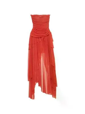 GUIZIO Strapless Maxi Dress