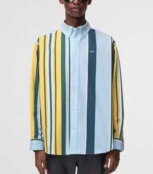 Loewe Stripe Print Shirt - Yellow