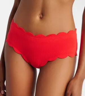 Marysia Scalloped Bikini Bottoms