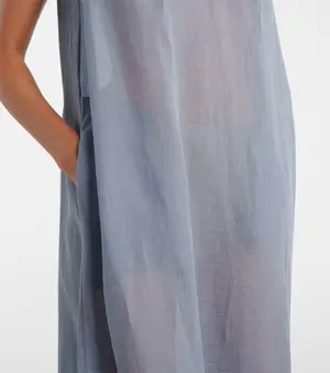 LESET Niko Ramie Maxi Dress