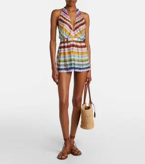 Missoni Zigzag Halterneck Romper