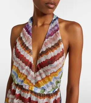 Missoni Zigzag Halterneck Romper