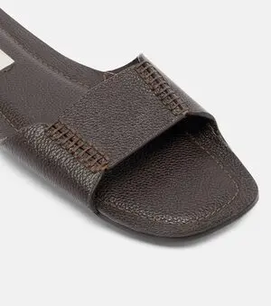TOTEME Leather Slides