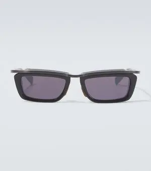 JACQUES MARIE MAGE X Haider Ackermann Gaspard Rectangular Sunglasses - Black