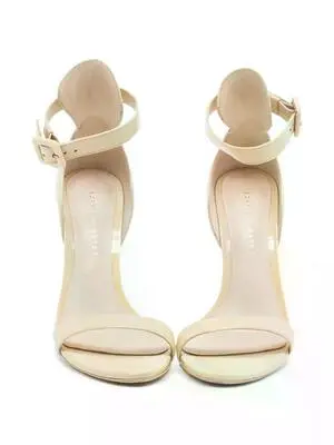 SOPHIA WEBSTER Patent Leather Ankle Strap Stiletto Sandals