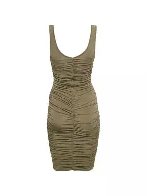 Givenchy Sleeveless Ruched Mini Dress