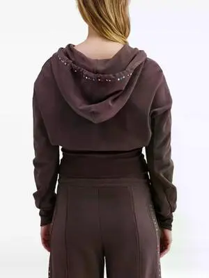 Eckhaus Latta Stud Embellishment Hoodie
