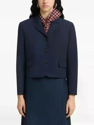 Marni Deep Techno Wool Jacket
