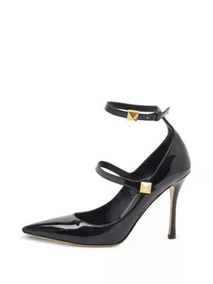Valentino Garavani Rockstud Ankle-strap Pumps