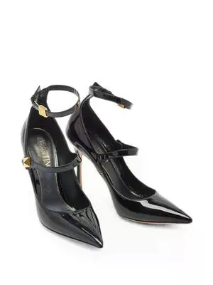 Valentino Garavani Rockstud Ankle-strap Pumps