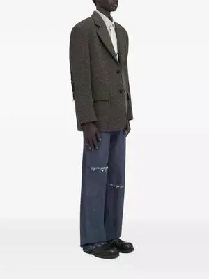 MAISON MARGIELA Wool Tweed Suit Jacket