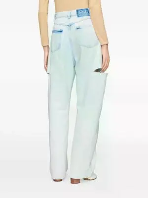 MAISON MARGIELA Slashed Barrel-leg Jeans