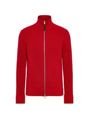 MAISON MARGIELA Ribbed Zip-up Sweatshirt