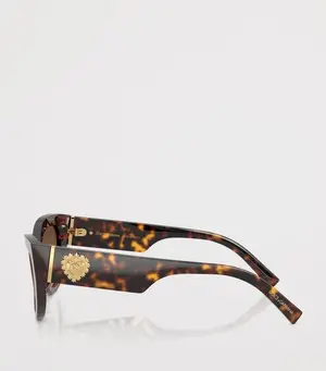 Dolce & Gabbana Tortoiseshell Cat-eye Sunglasses
