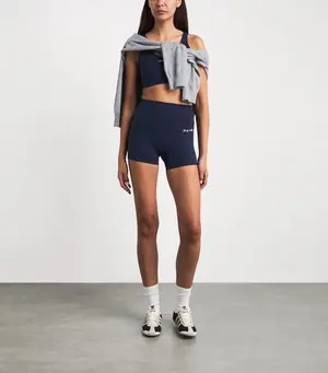 Sporty & Rich Signature Sports Bra - Navy