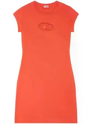 DIESEL® D-angiel Cut-out T-shirt Mini Dress