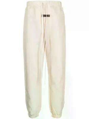 Fear Of God Logo-tag Drawstring Track Pants - Neutrals