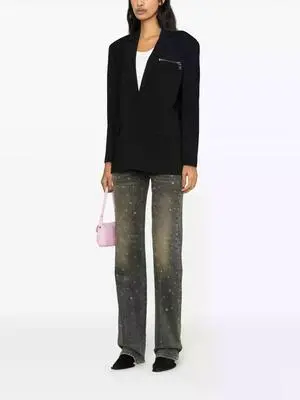 Dsquared2 Logo Charm Single-breasted Blazer