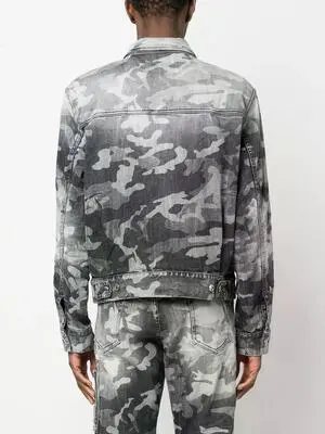 Dsquared2 Camouflage-pattern Denim Jacket