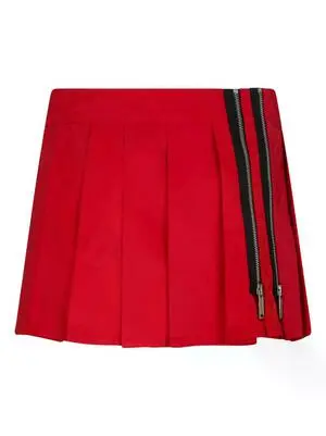 Dsquared2 Pressed Crease Zip Detail Skirt