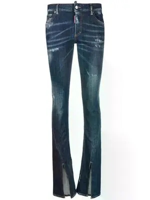 Dsquared2 Low-rise Bootcut Jeans
