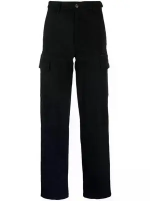 DAILY PAPER Ezea Straight-leg Cargo Trousers - Black
