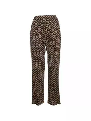 Valentino Garavani Scallop Print Track Pants - Black