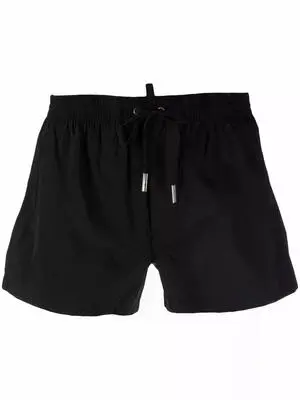 Dsquared2 Logo Print Swim Shorts - Black