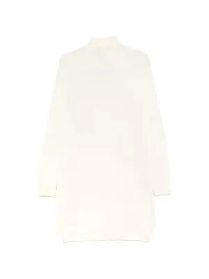 SERGIO MORETTI FIRENZE High-neck Knitted Dress