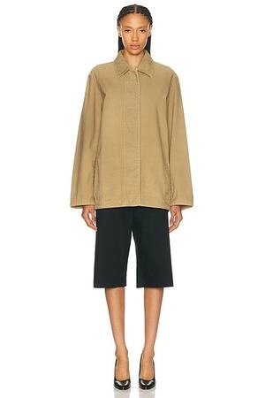 THE ROW Baeza Jacket - Sandy Buff